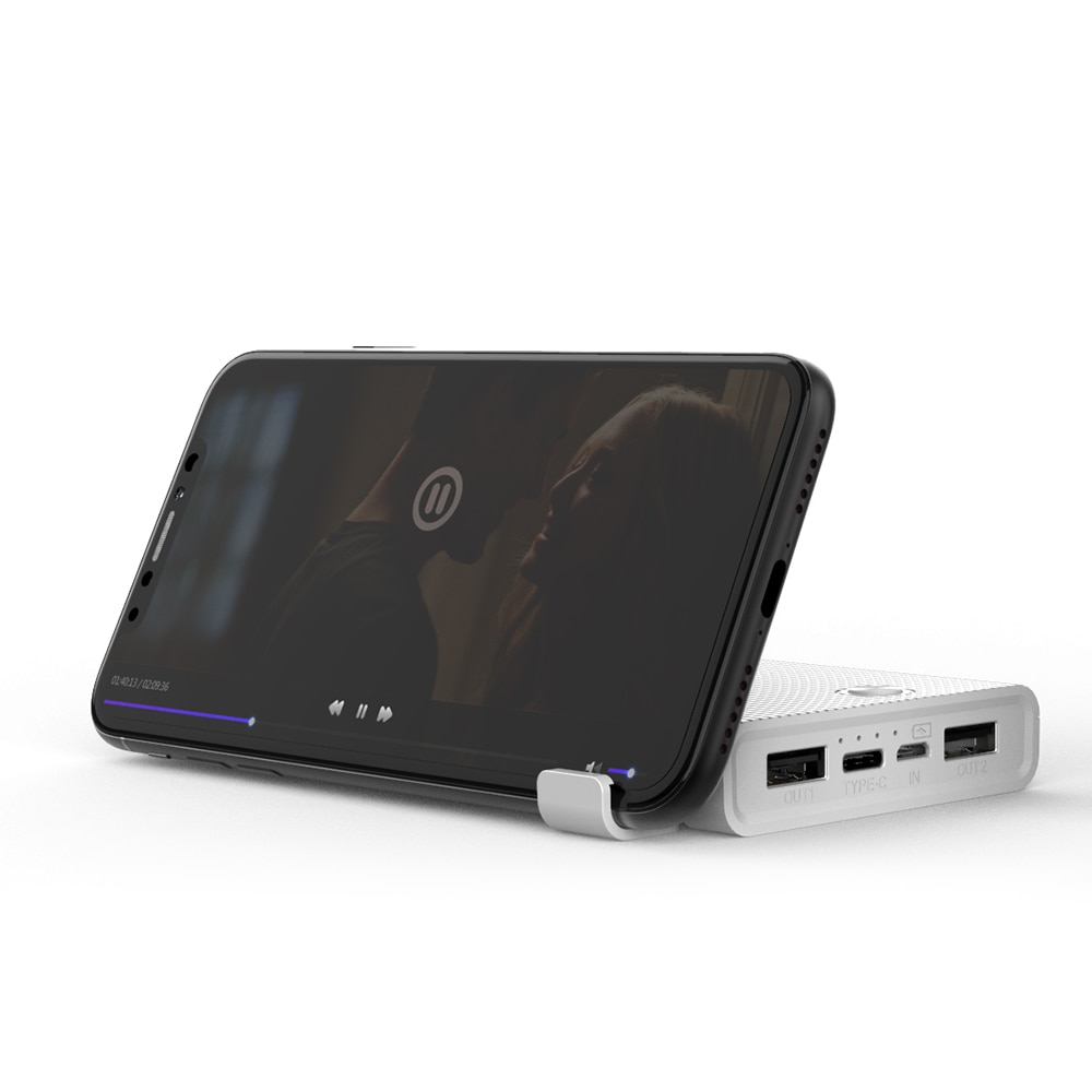 Преносима батерия Yookie YO9, 20000mAh, Бял - eMAG.bg