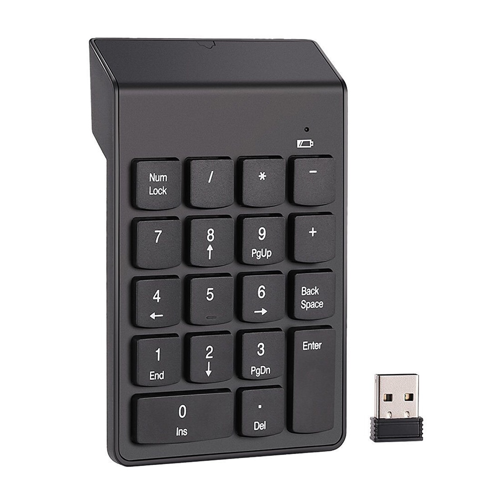 Цифрова клавиатура NumPad, слим, Безжична - eMAG.bg