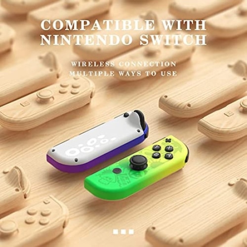 Set 2 controlere, Compatibile cu Nintendo Switch, Multicolor - eMAG.ro