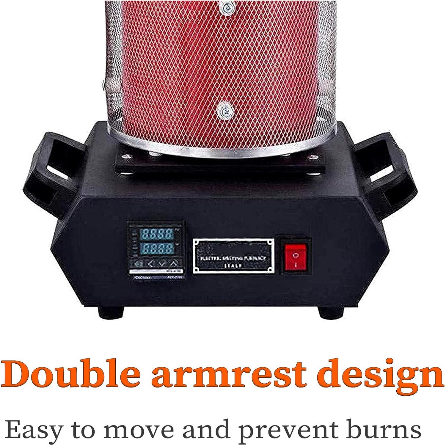 Cuptor de topire, Capacitate 2KG, 220V, 2050W, Aluminiu, Afisaj digital ...