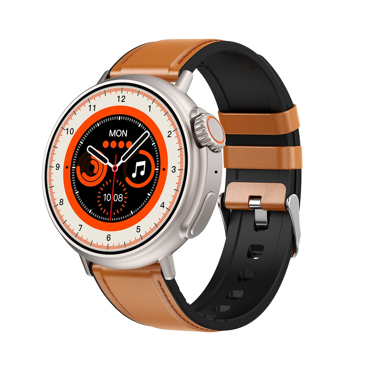 Ceas SmartWatch ISP C Tech® Ultra Sphere Watch, 1.6 IPS Retina Display ...