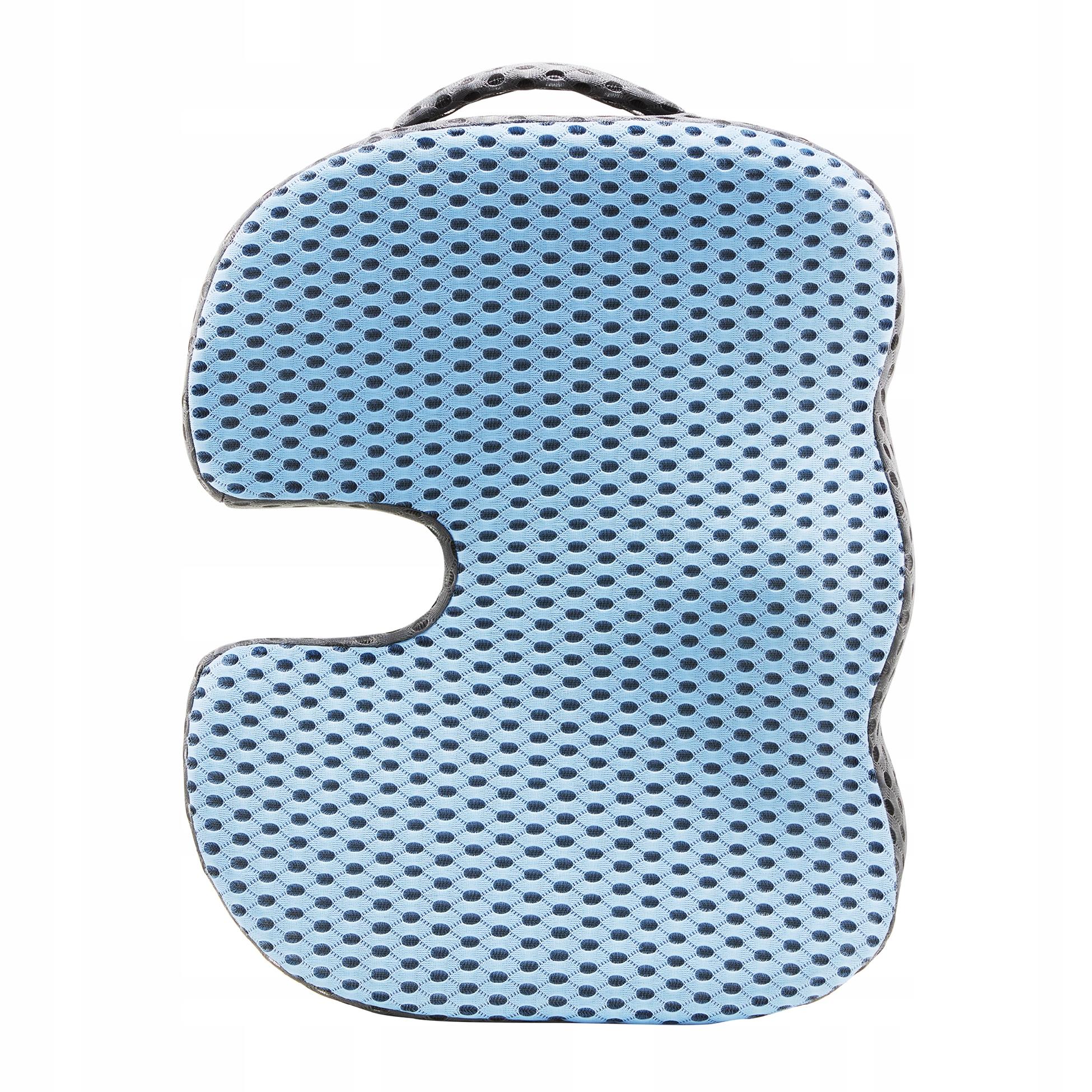 Perna ortopedica pentru scaun, 4FIZJO, Spuma cu memorie, 35x45x7 cm ...