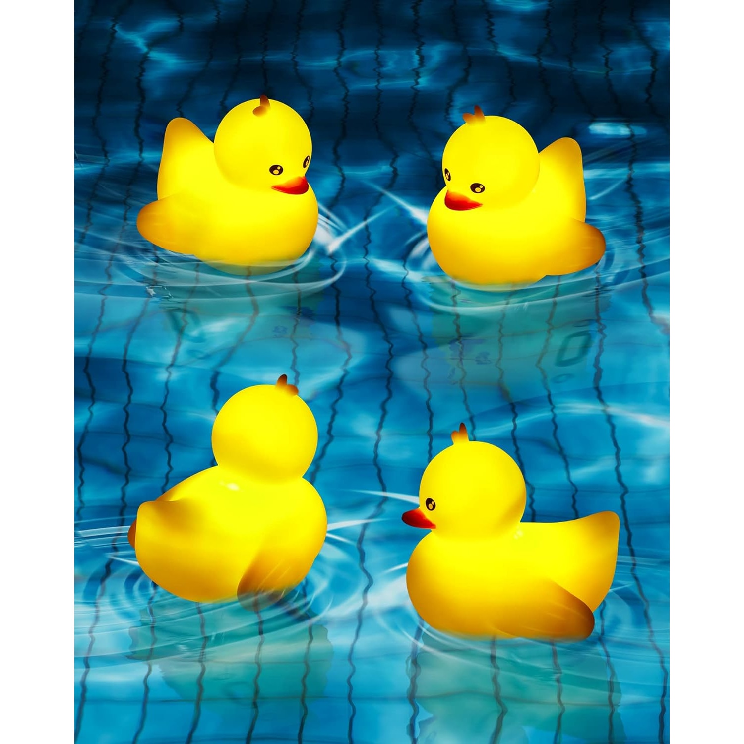 Set 4 Ratuste de Baie cu lumini - eMAG.ro