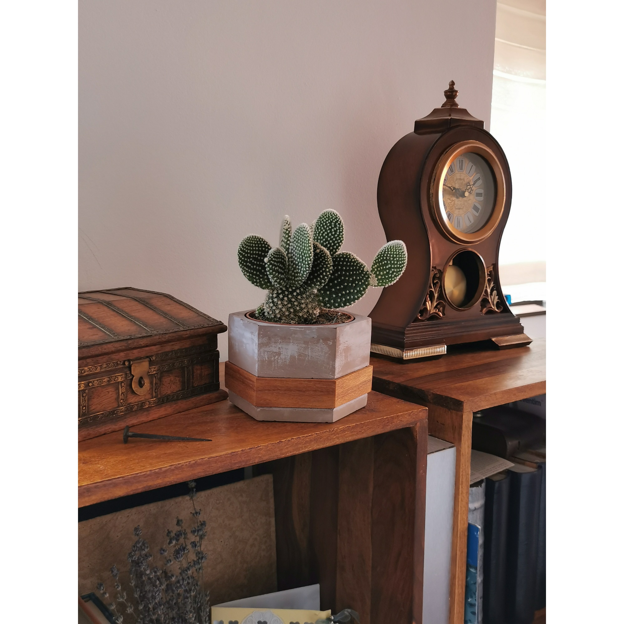 Set de doua ghivece decorative Potto, vase suport pentru plante ...