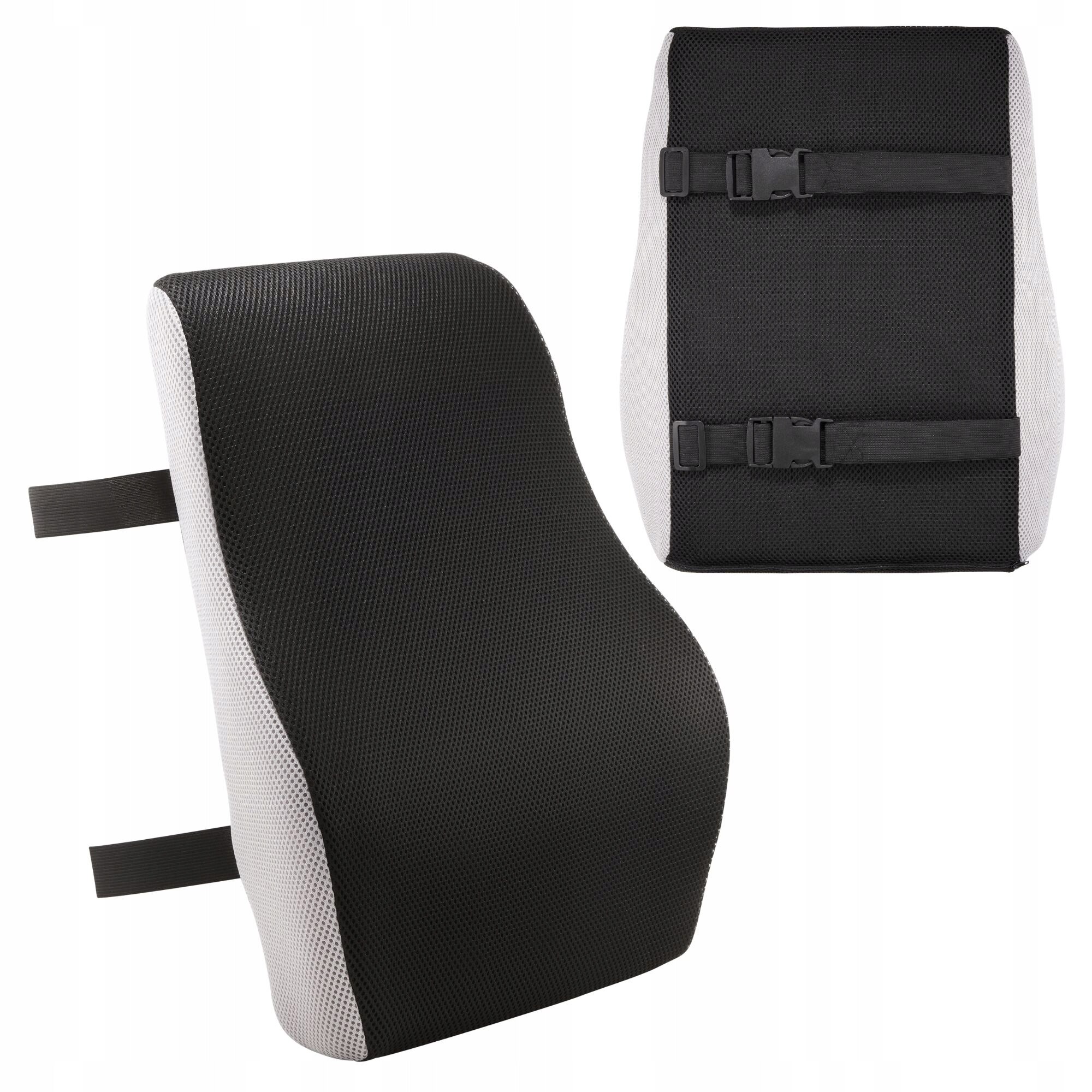 Perna ortopedica pentru scaun, 4FIZJO, Spuma cu memorie, 46x39x5/12 cm ...
