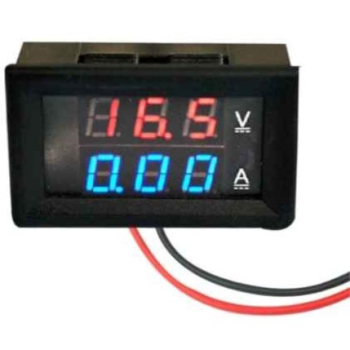 Ampermetru si voltmetru, Benetech, DC 100A, Negru - eMAG.ro