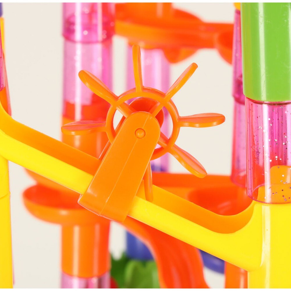 Joc marble run circuit cu bile pista cu 219 piese pentru copii - eMAG.ro
