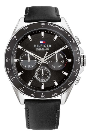 Tommy Hilfiger, Ceas cronograf de otel inoxidabil, Negru - eMAG.ro