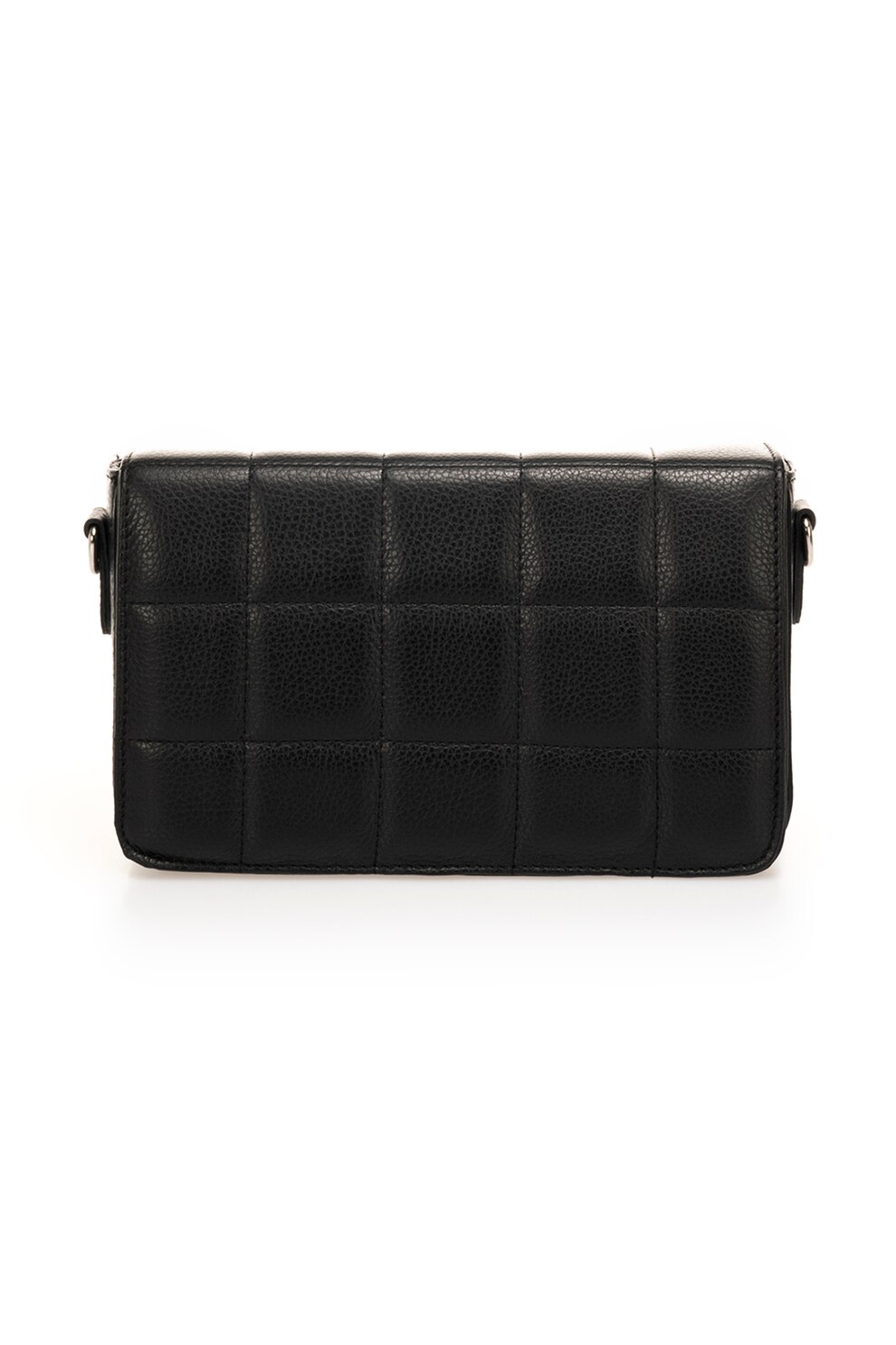 Massimo Castelli, Geanta crossbody din piele cu aspect matlasat, Negru ...