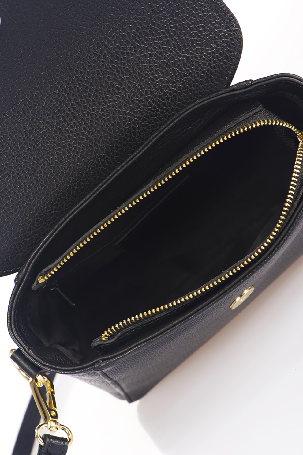 Massimo Castelli, Geanta crossbody din piele cu bareta detasabila ...