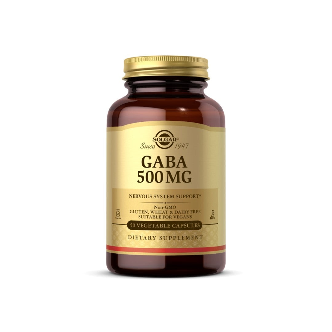 GABA 500 mg 100 capsule vegetale Relaxare si Calm Solgar - eMAG.ro