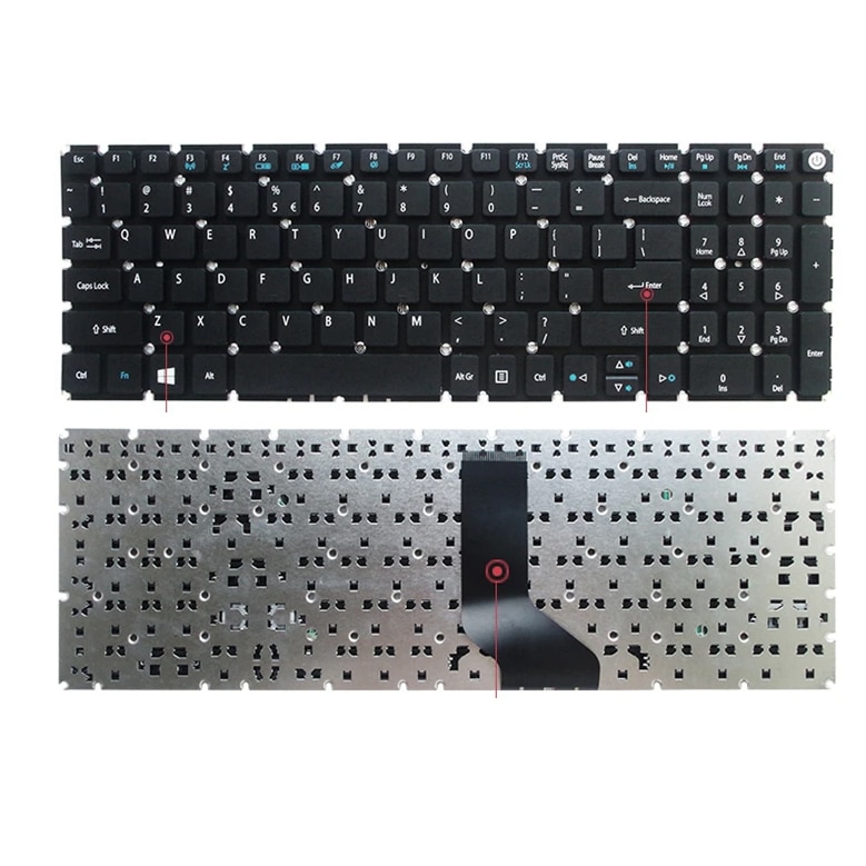 Премиум клавиатура за лаптоп Acer Aspire A315-21G A315-31G A315-32G ...
