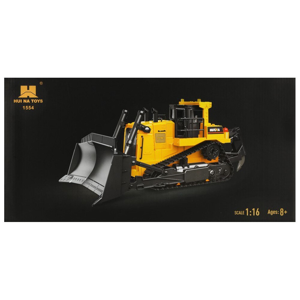 Buldozer cu telecomanda model huina 1554 scara 1:16 - eMAG.ro
