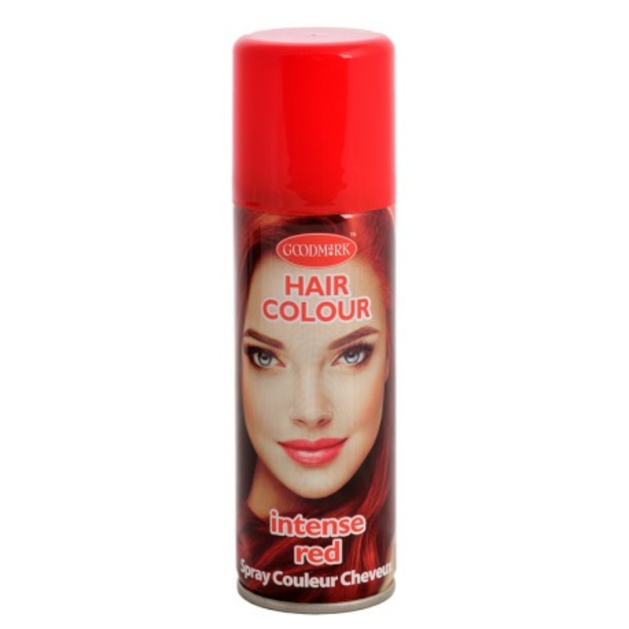 Spray pentru colorarea parului, 125 ml, Rosu - eMAG.ro