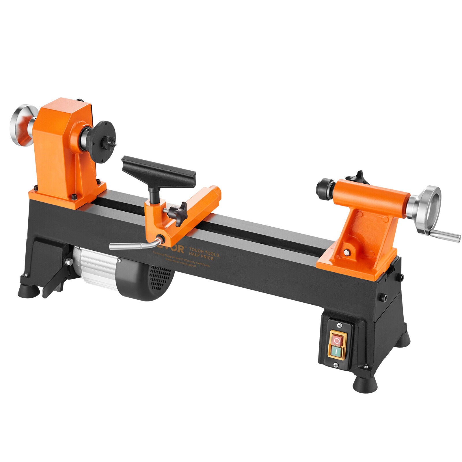 Strung pentru lemn, 220V, 370W, 5 viteze, 25x45cm, 3200rpm, portocaliu ...