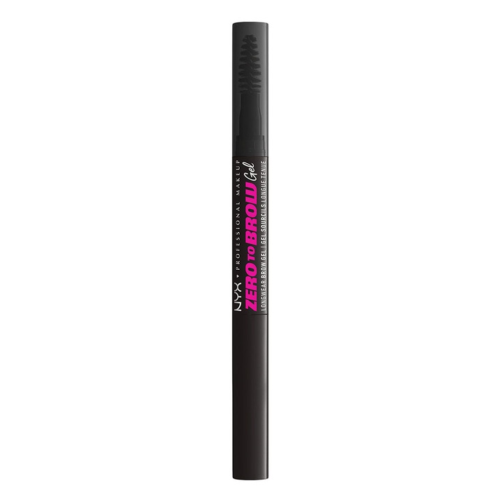 Gel de sprancene NYX PM Zero to brow, Black - eMAG.ro