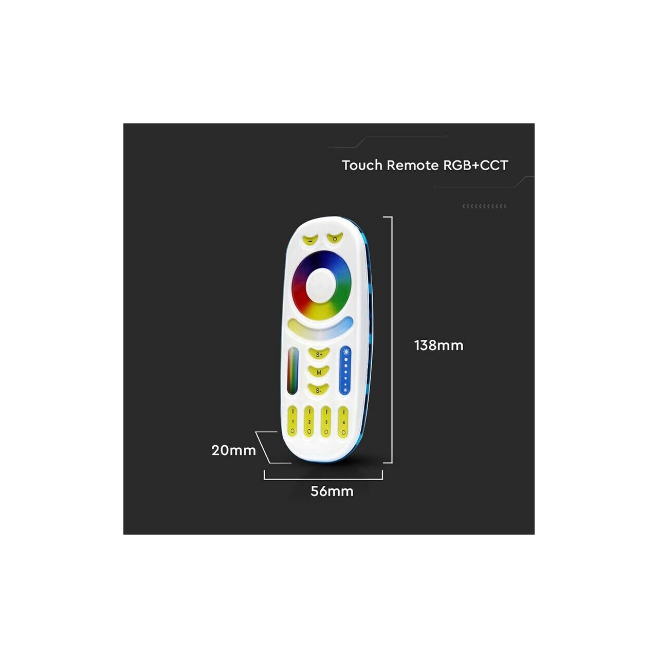 Telecomanda Touch controller banda led RGB - eMAG.ro