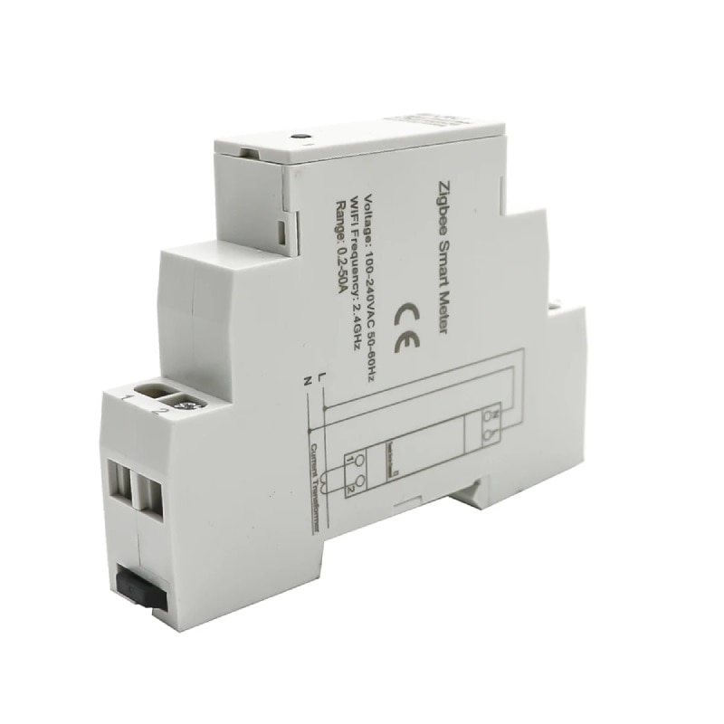 Contor Electric Zigbee, Tuya Smart, AC 110V 240V, 63A - eMAG.ro