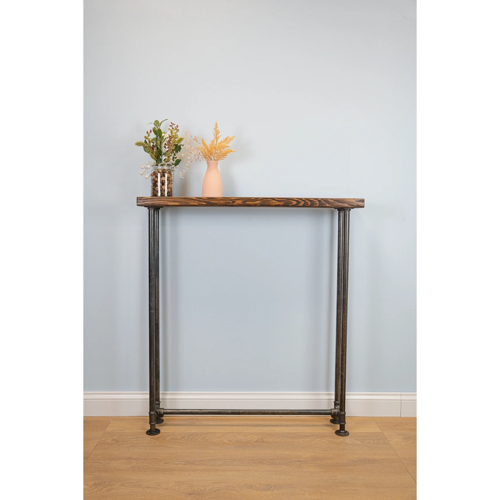 Consola in stil industrial, Ardallie, 60x70x20, nuc/negru - eMAG.ro