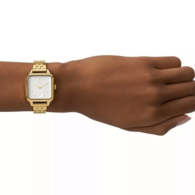 Ceas dama Fossil BQ3832 Quartz Auriu - eMAG.ro