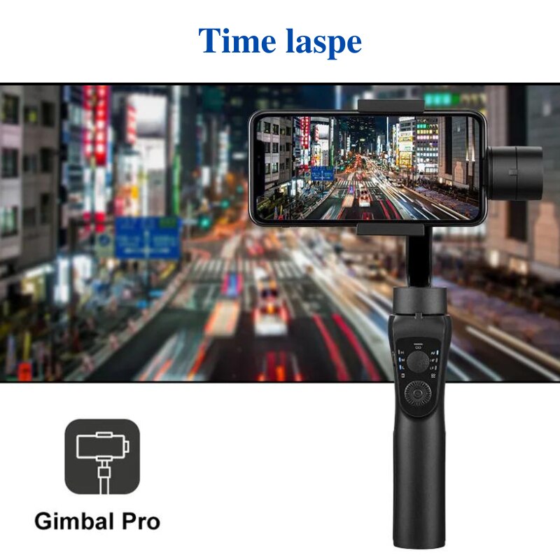 Стабилизатор за телефон GoPro Gimbal с 3 оси, Специално приложение (IOS ...