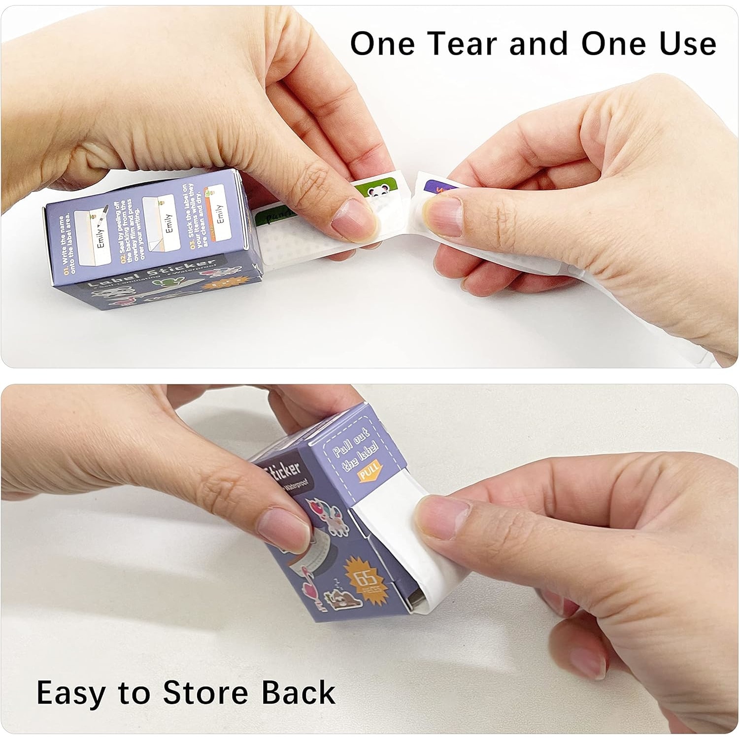 Etichete pentru nume si adrese, Impermeabile, Model Animale si Plante ...