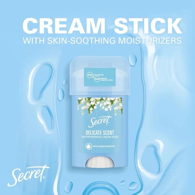Antiperspirant Stick Secret Delicate Scent 40 ml - eMAG.ro