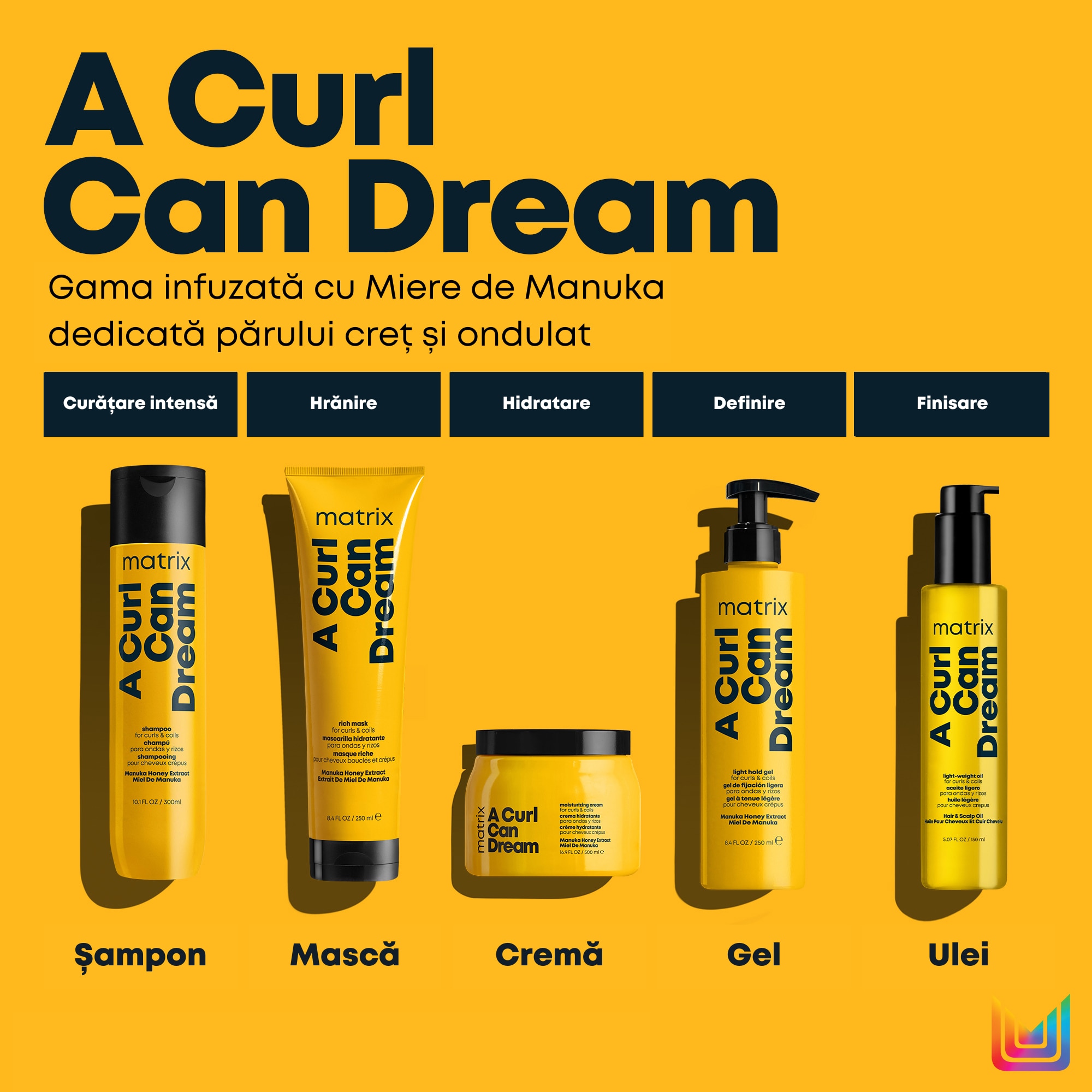 Ulei profesional A Curl Can Dream pentru parul cret si ondulat, 150 ml ...