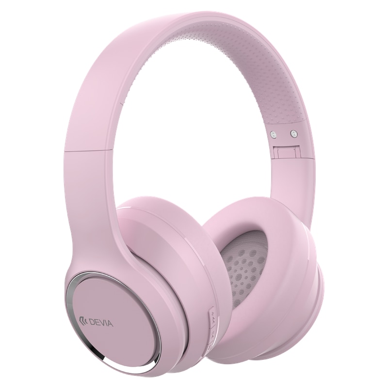 Casti wireless, Devia, Bluetooth, Roz - eMAG.ro