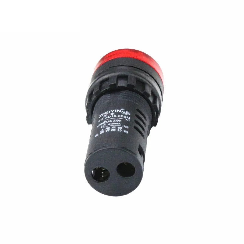 Зумер със светлинно-слухов сигнал със светкавица и LED, червен, 12V ...