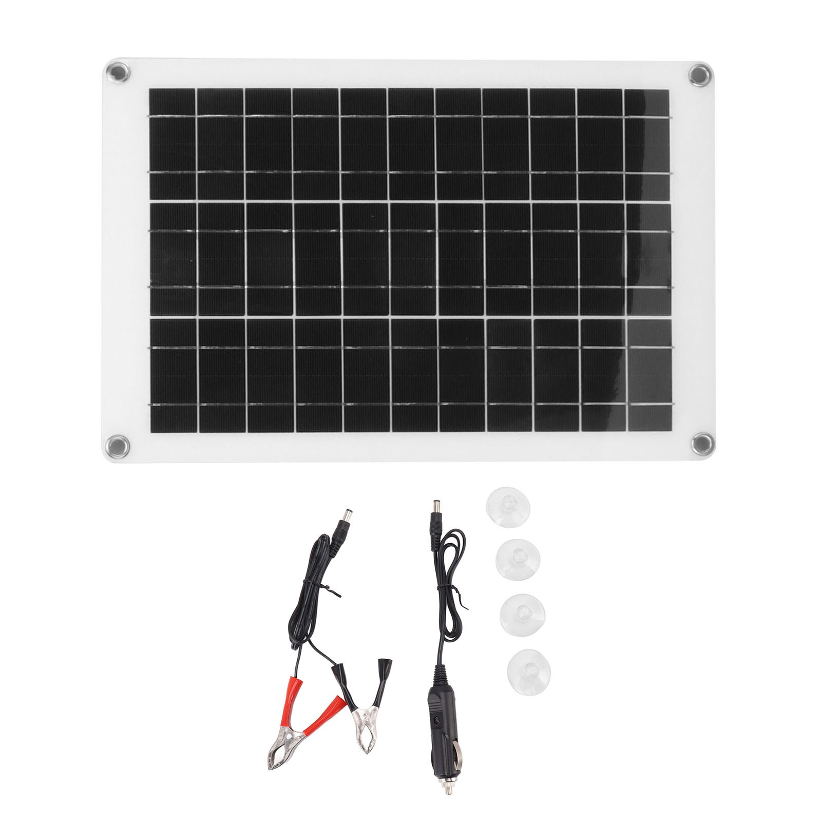 Kit panou solar policristalin KkvoGmle, Impermeabil, USB, 20W, 18V ...