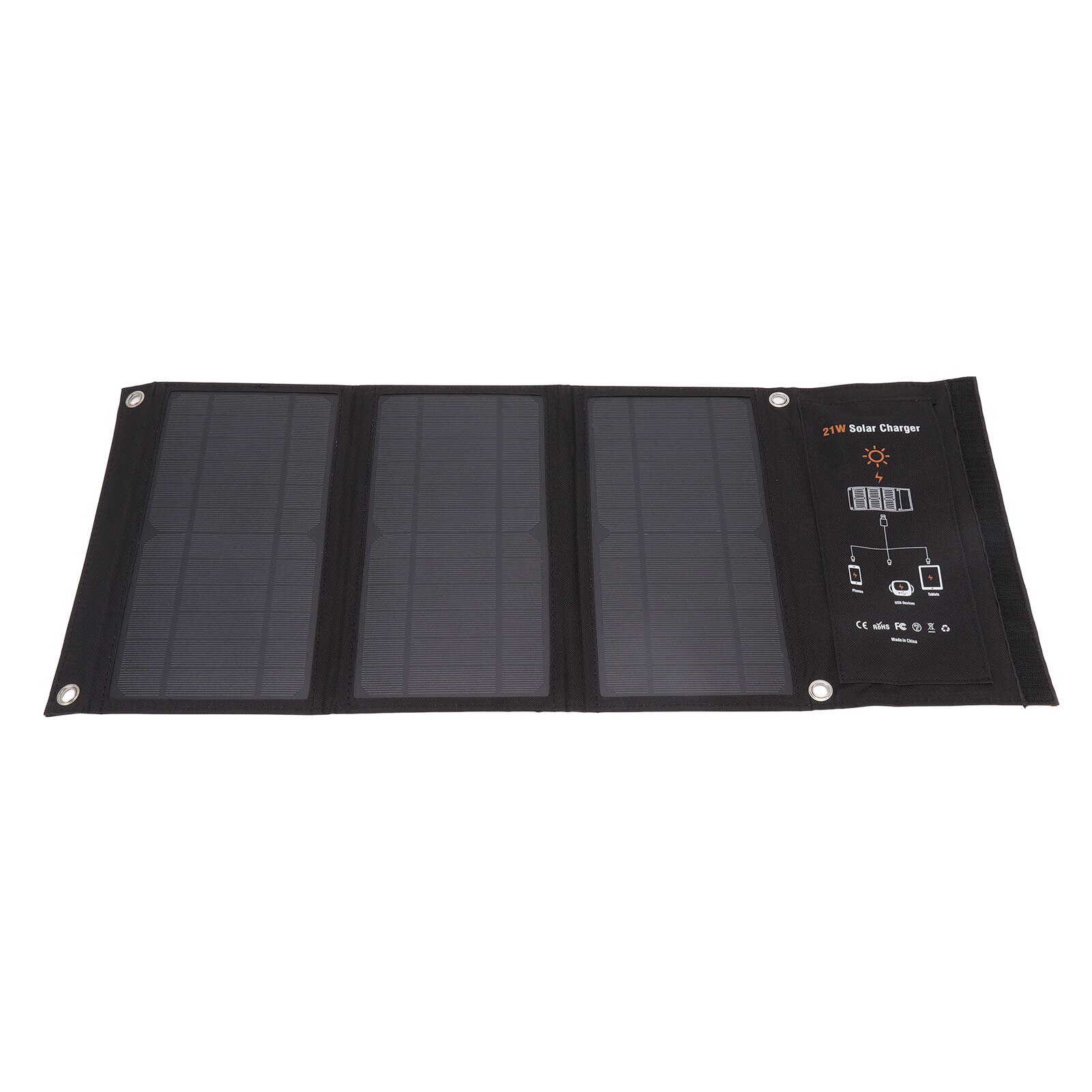 Panou solar pliabil KkvoGmle, 21 W, USB, Negru - eMAG.ro