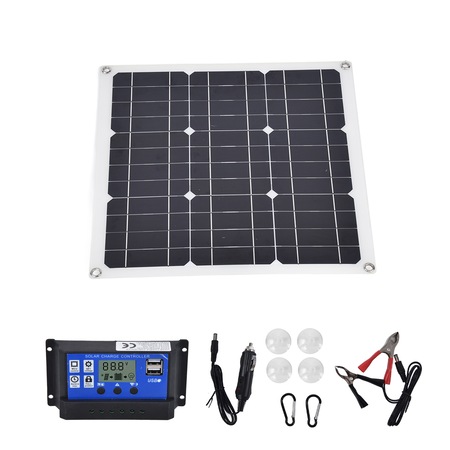 Panou solar pliabil KkvoGmle, 30W, 5V, USB - eMAG.ro