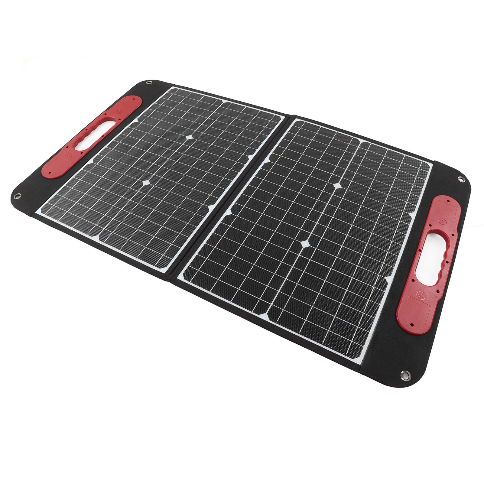 Kit panou solar pliabil KkvoGmle, 60W, 18V, USB, Siliciu monocristalin ...