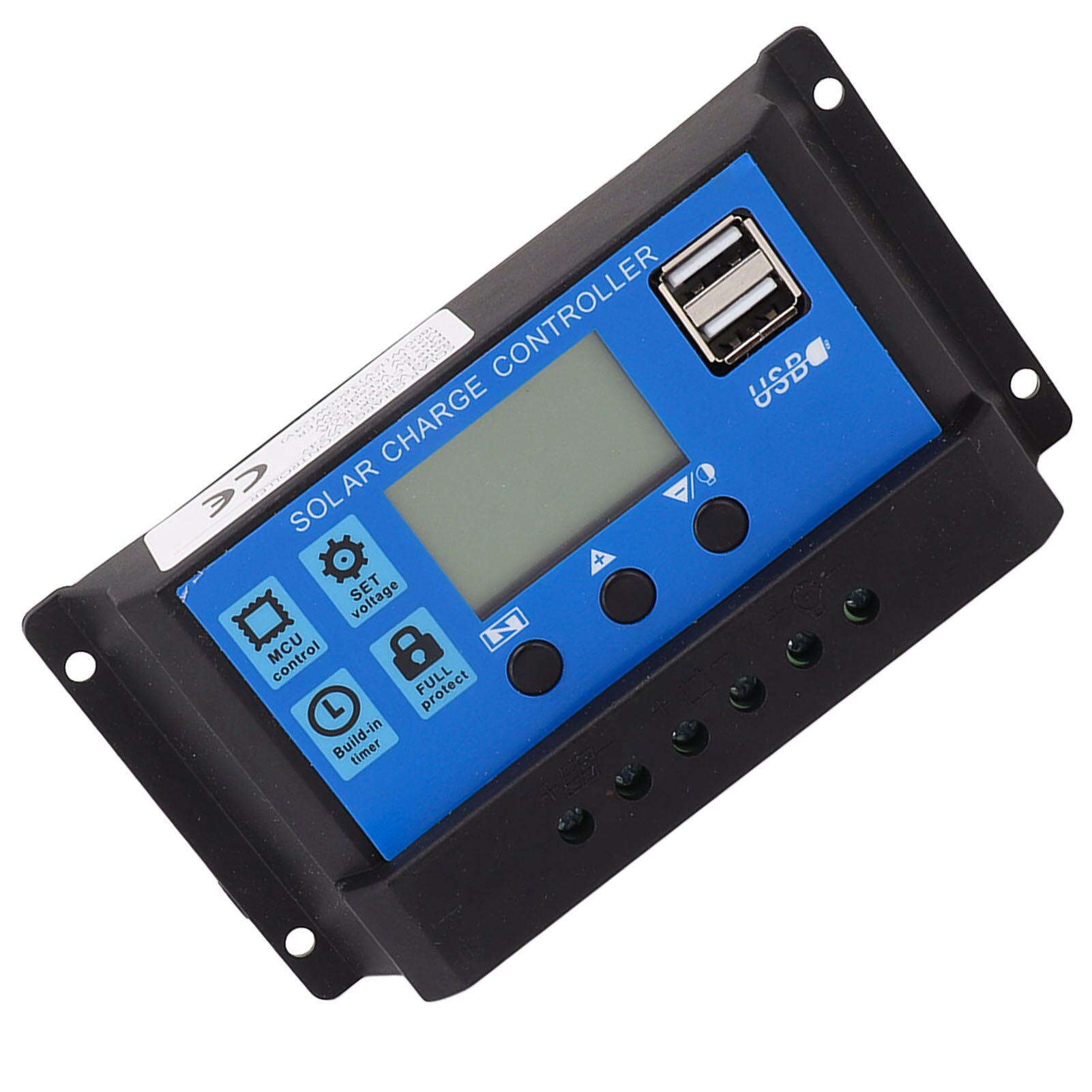 Kit panou solar KkvoGmle, 12W, 12V, IP65, Monocristalin - eMAG.ro