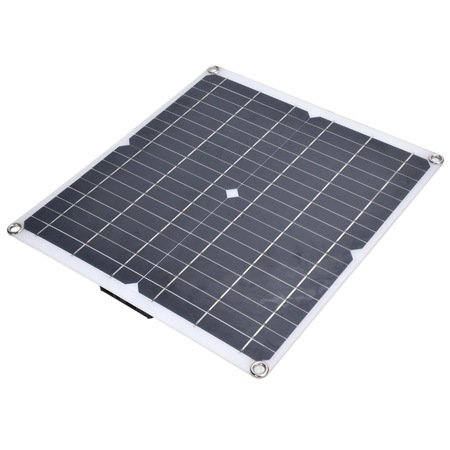 Panou solar 35W, KkvoGmle, 12V, Dual USB, Incarcare in aer liber, Panou ...
