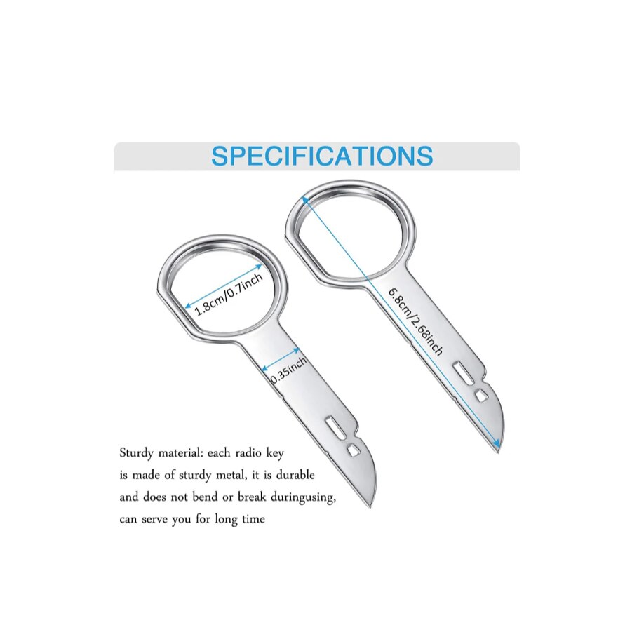 Set 4 chei demontare radio - eMAG.ro