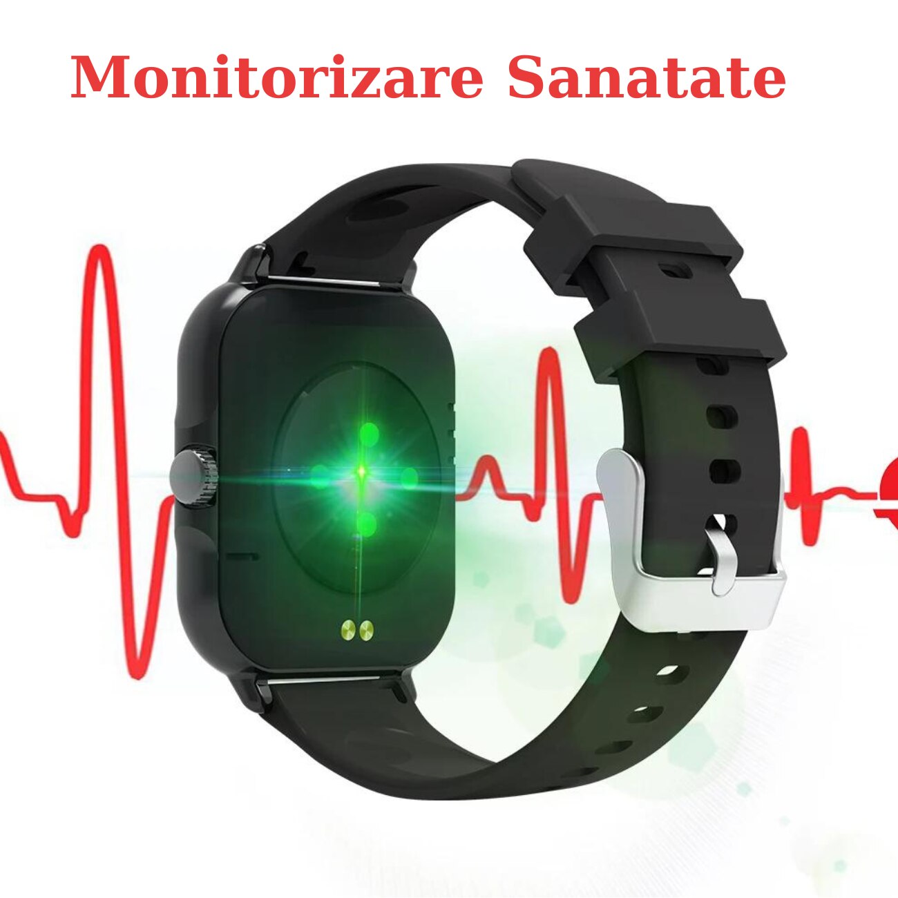 Ceas SmartWatch RoHS® BeFIT, Apelare prin Bluetooth, Incarcare ...