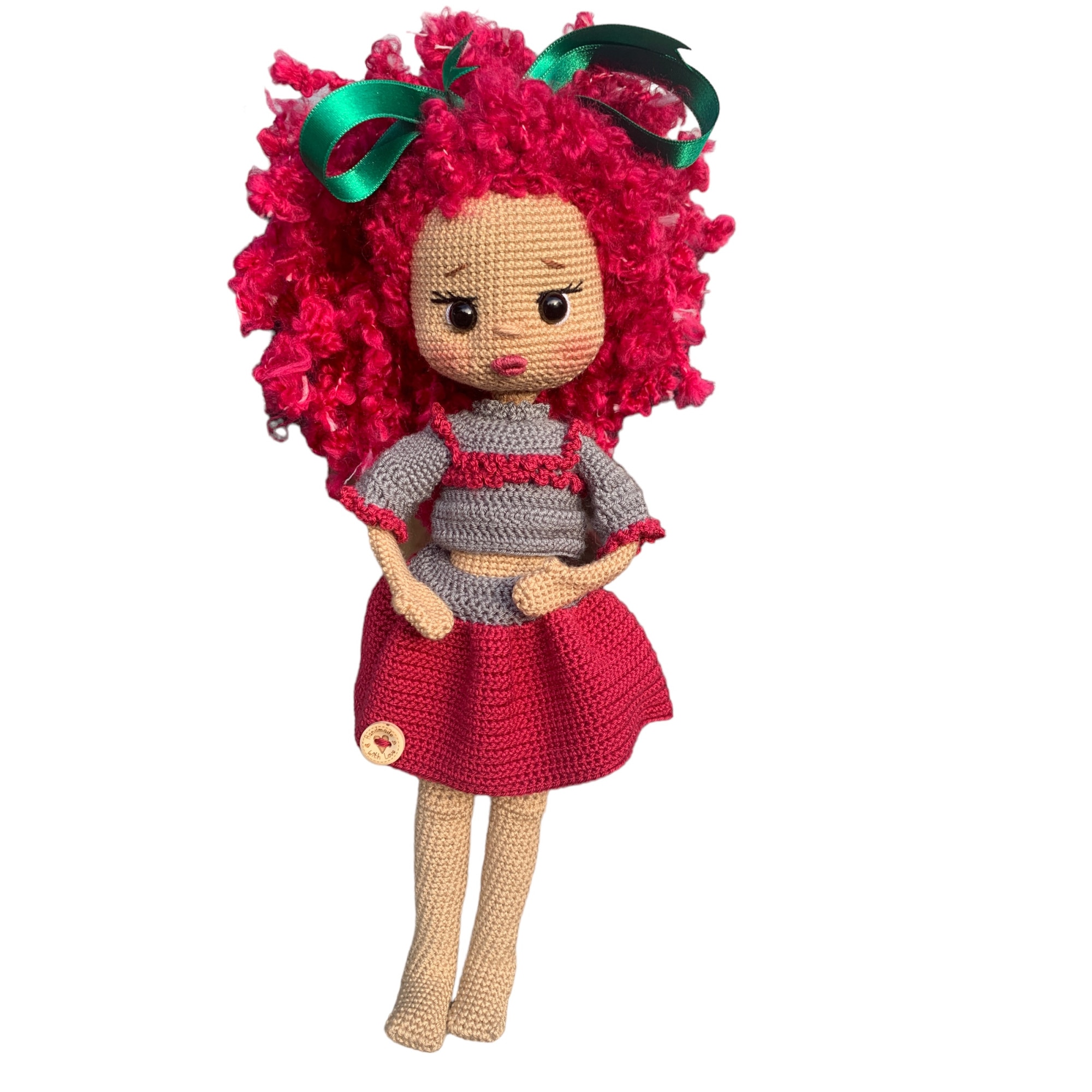 Papusa crosetata Roza - eMAG.ro