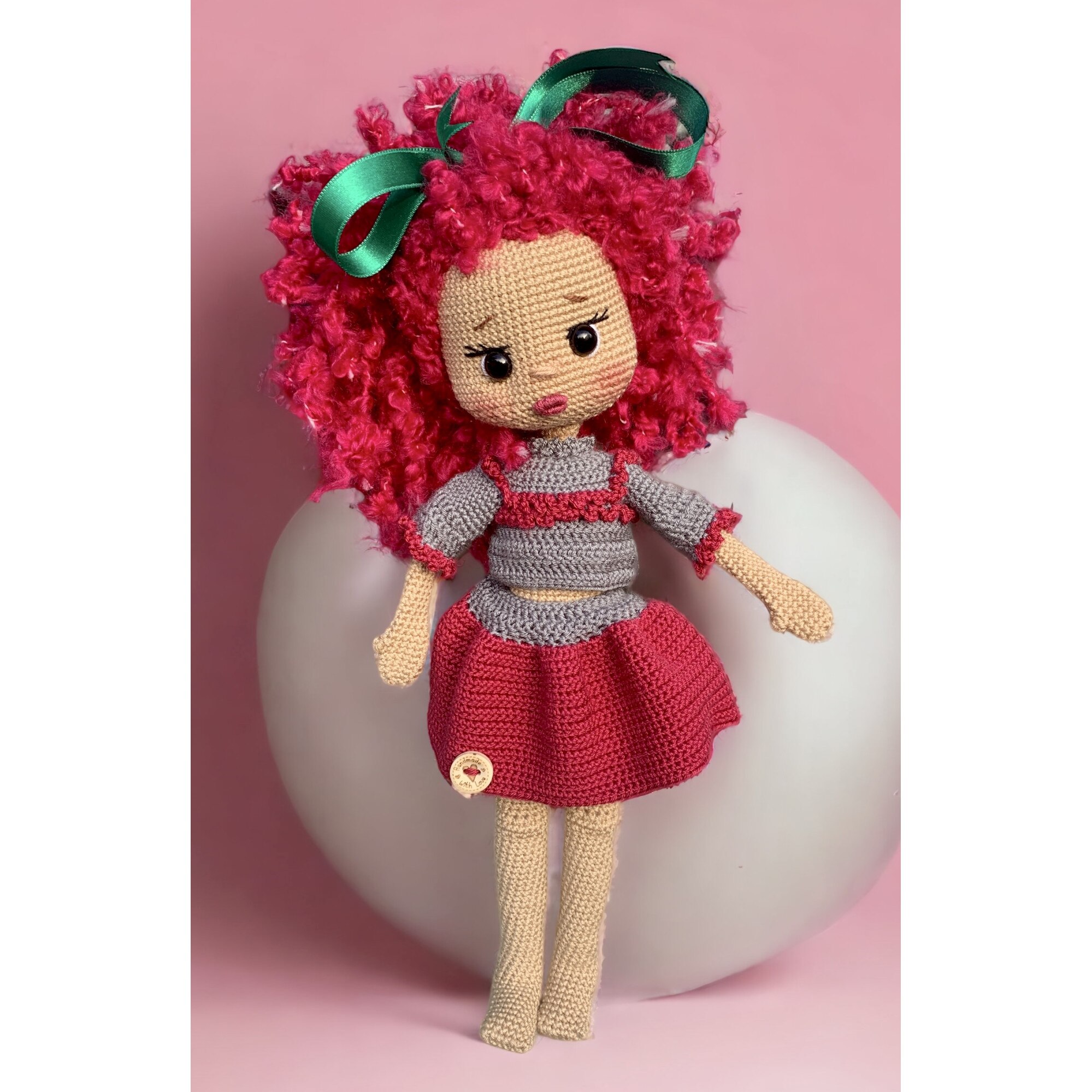 Papusa crosetata Roza - eMAG.ro