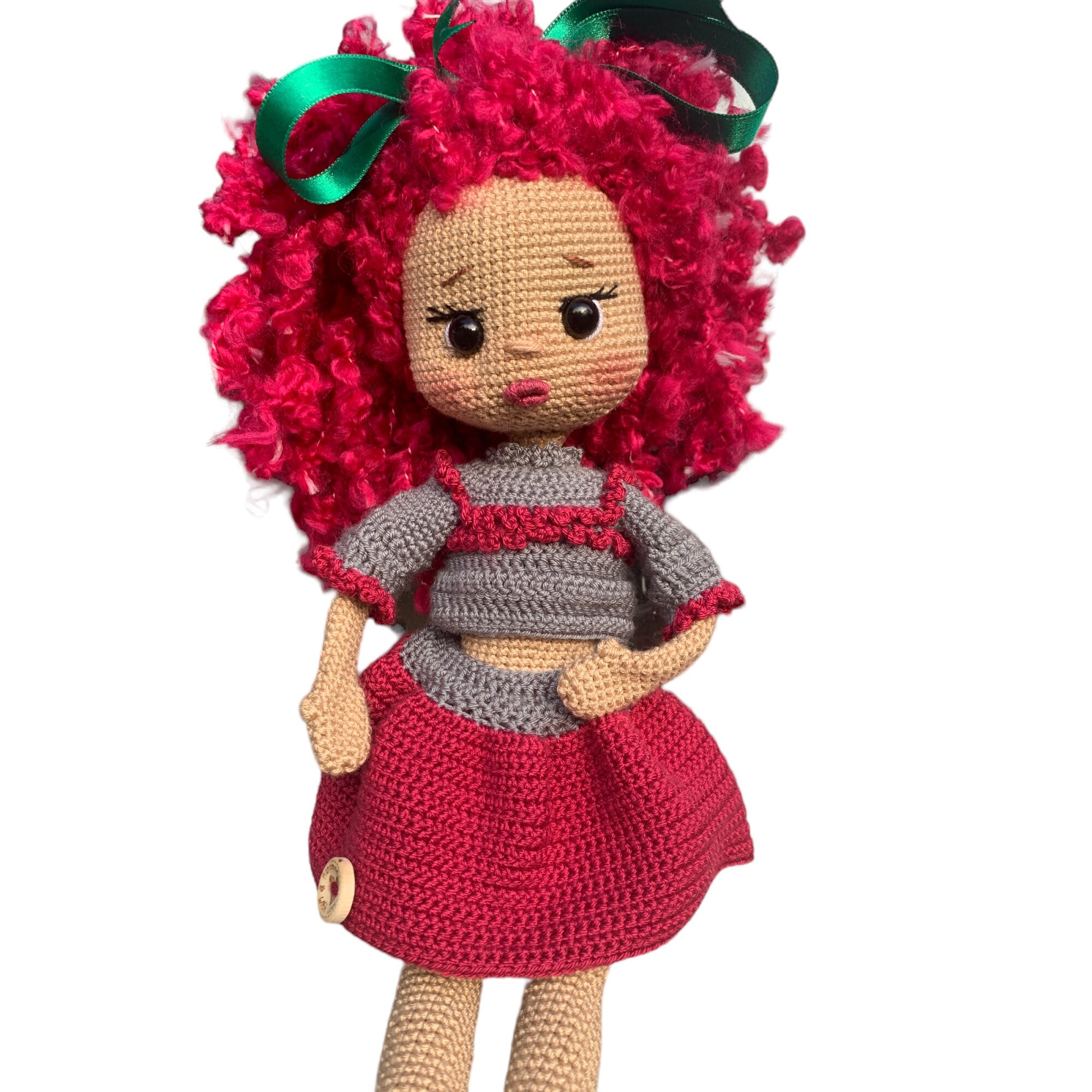 Papusa crosetata Roza - eMAG.ro