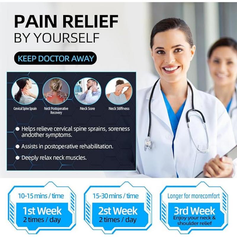 Aparat de Masaj Cervical cu Impuls Electromagnetic pentru durerile de ...