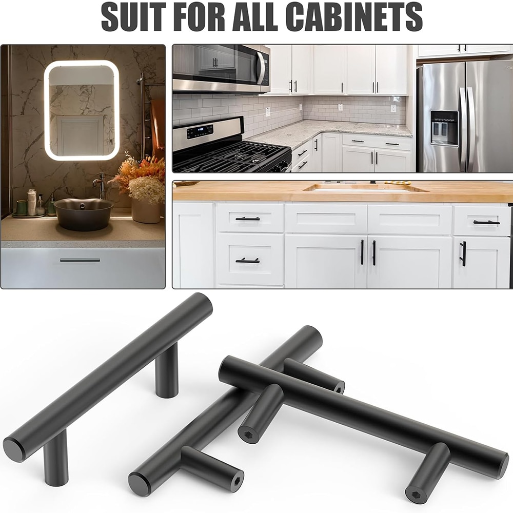 Set 10 Manere Mobila, Minetgnon®, Pentru Dormitor, Bucatarie, Comoda ...