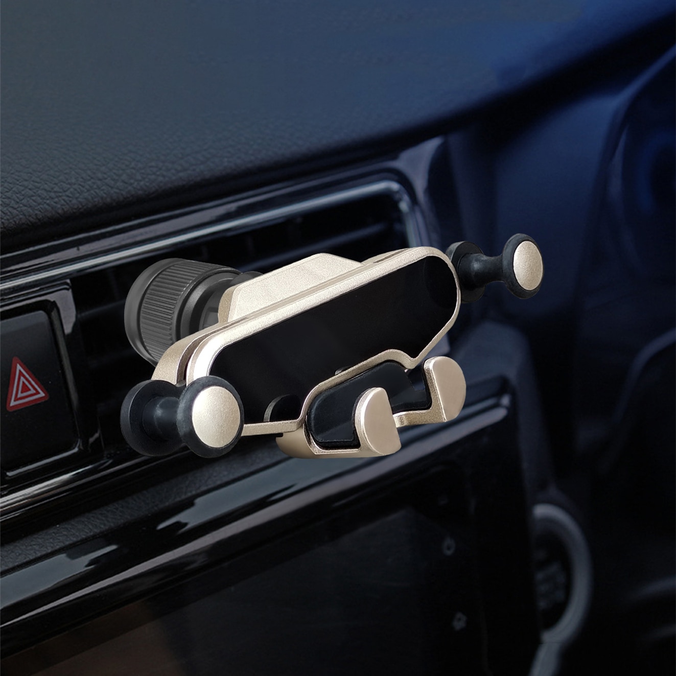 Suport auto pentru telefon, Ajustabil, Universal, Negru - eMAG.ro