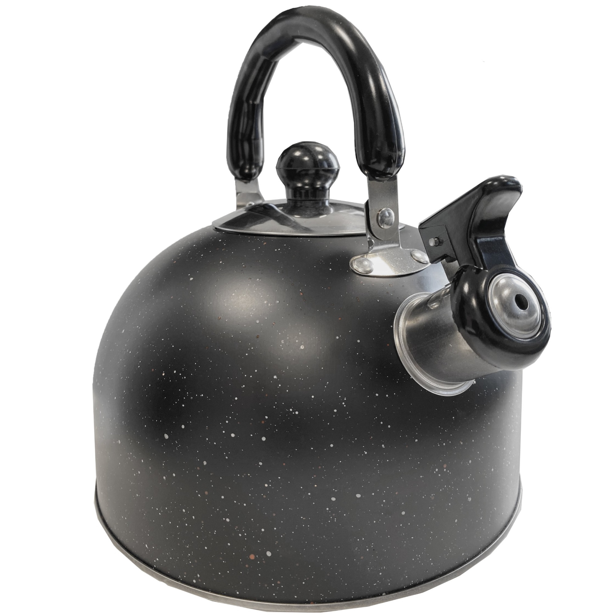 Ceainic din INOX, 2, 5L, Negru-Argintiu - eMAG.ro
