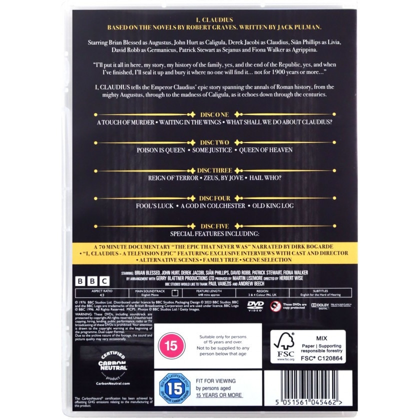 I, Claudius [DVD] - eMAG.ro