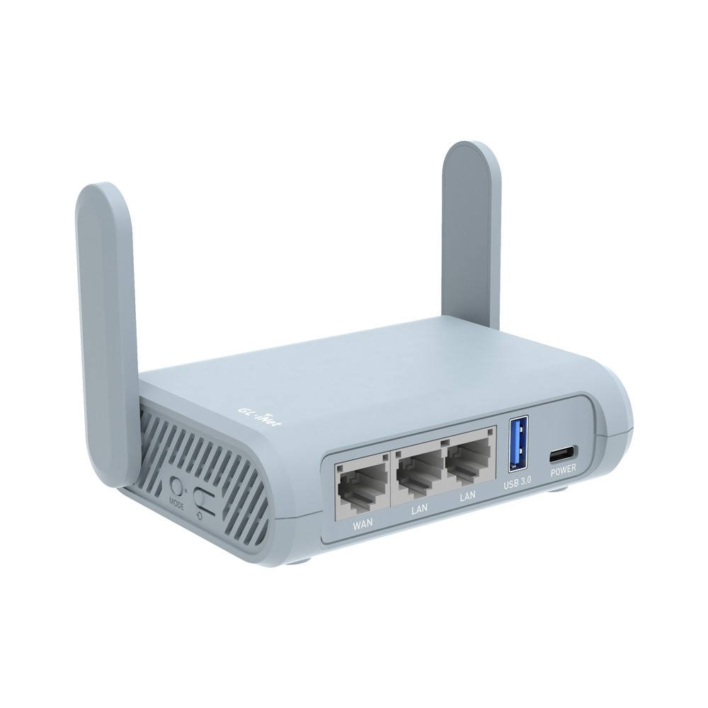 Router Wireless Beryl GL-MT1300, VPN & TOR, 2.4GHz & 5GHz, 3xLAN, USB 3 ...
