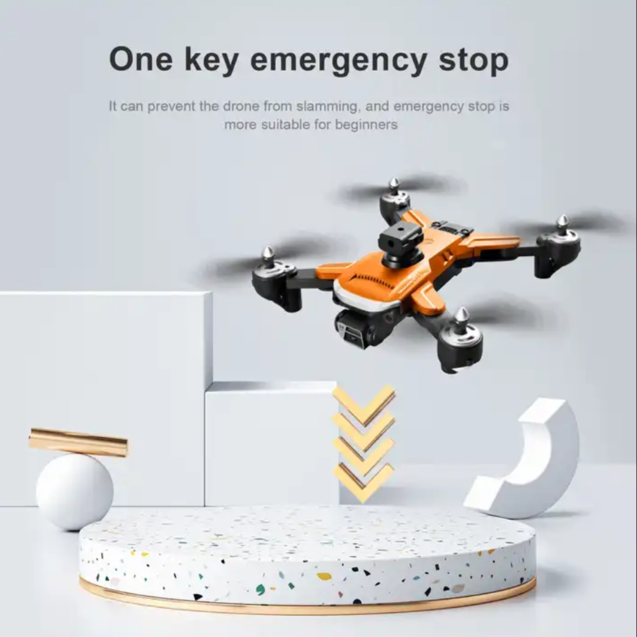 Drona RoHS™ S97 model Nou pliabila, WiFi, Retur automat, Control ...