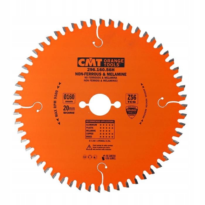 Нож за трион за алуминий CMT Orange Tools HM, Steel, 160mm, 20mm ...