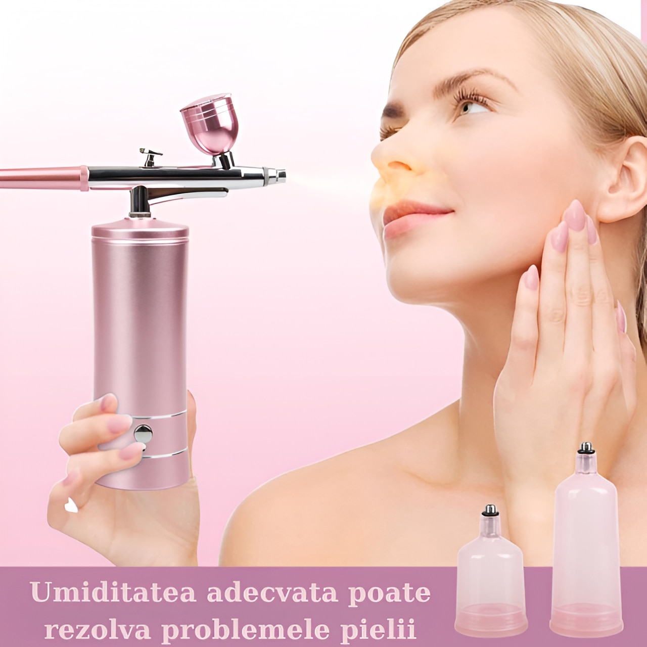 Преносим комплект airbrush airbrush с компресор HASEPE, ръчна пръскачка ...